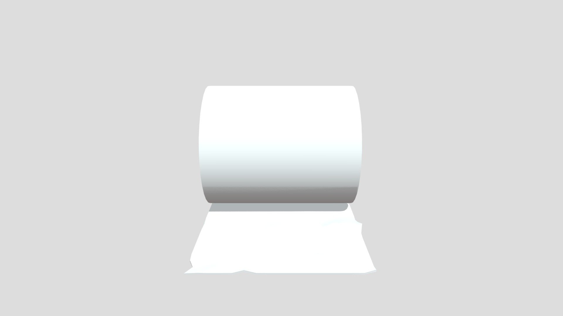 Toilet Roll - 3D model by AdamOwen [05dae1b] - Sketchfab