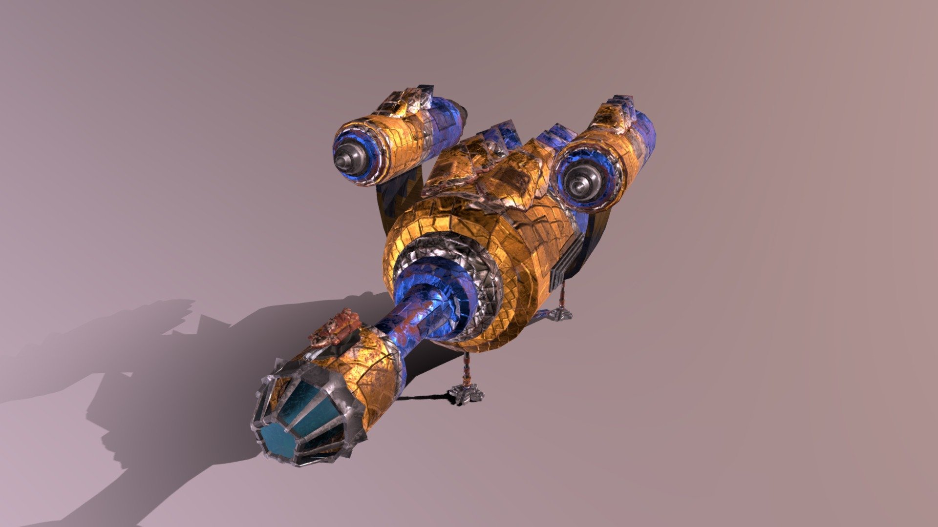 spaceship textures mark 2 - 3D model by shekorla [05db6b7] - Sketchfab