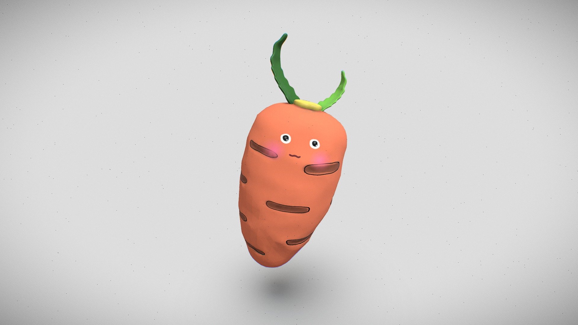 Cute Carrot - Download Free 3D model by Mishra Ji (@tathagatamishra ...