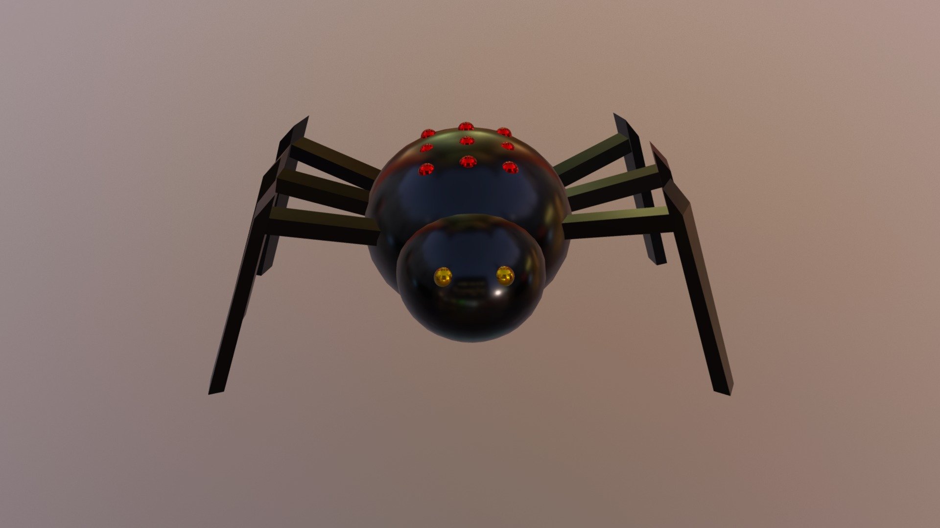 Spider - 3D model by Michael (@m.alhesan) [05dc682] - Sketchfab