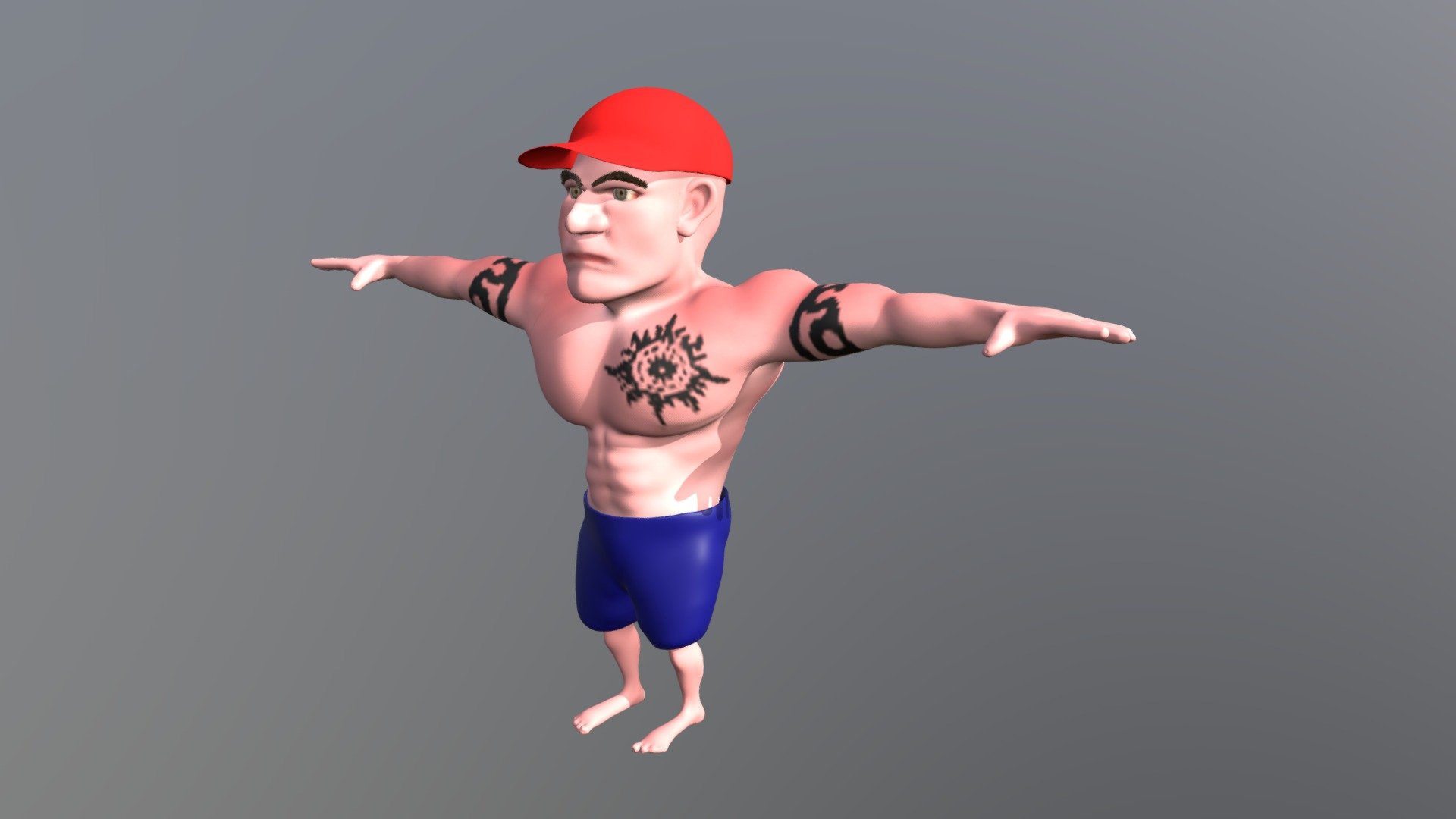 Beach Bro - 3D model by ZMcNerth [05dca84] - Sketchfab