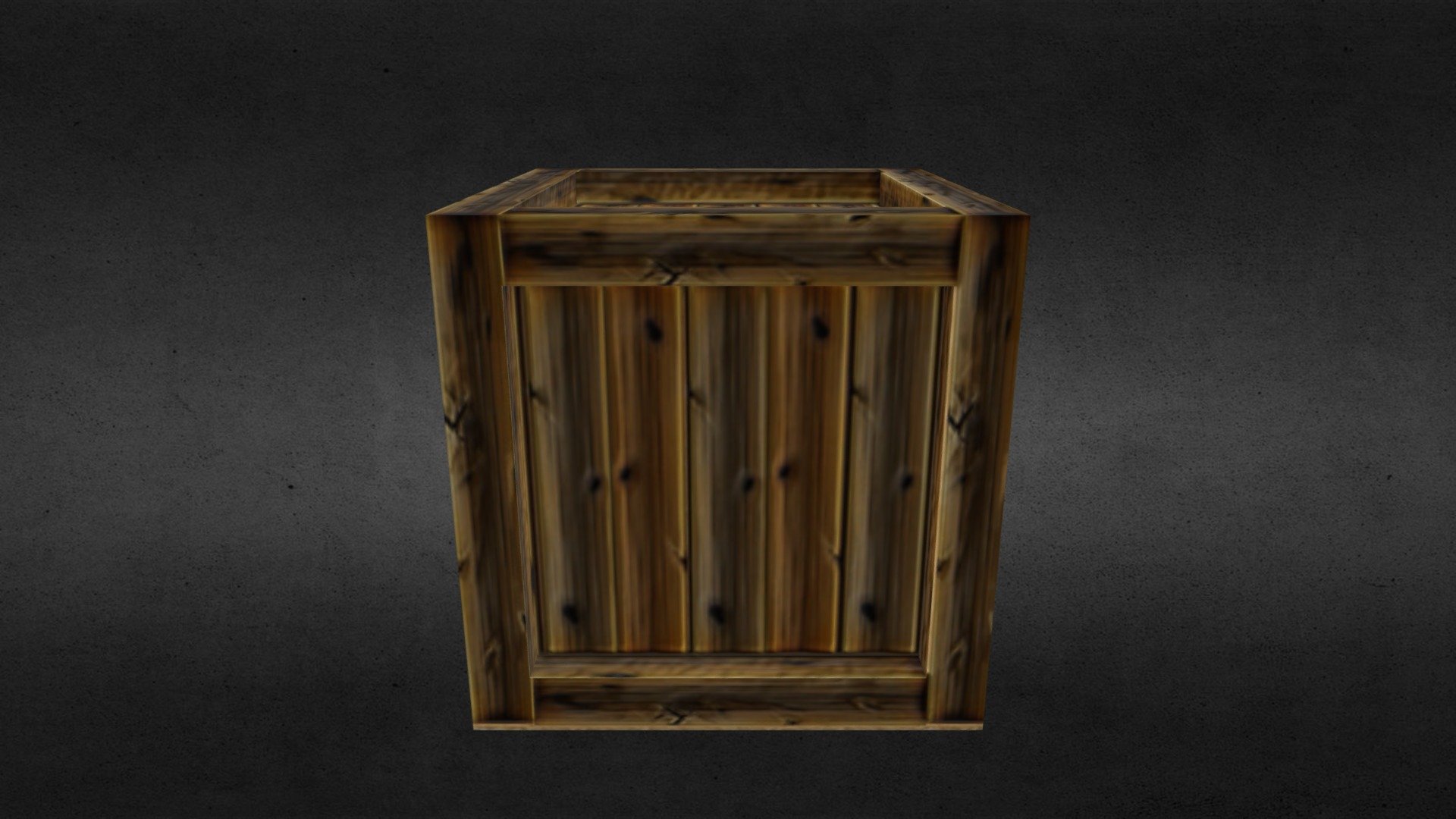 Wood Box - Download Free 3D model by lLex [05dd6a3] - Sketchfab