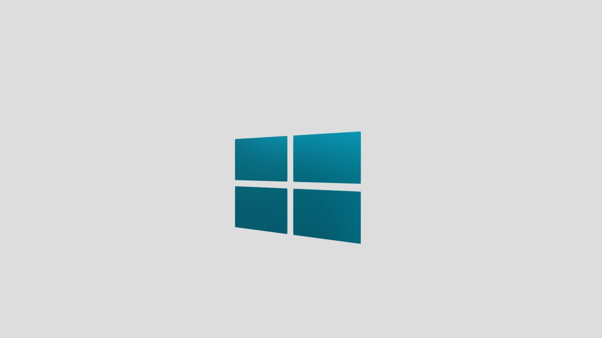 (NEW MODEL) Windows 10 Logo 2012-2019 - Download Free 3D model by ...