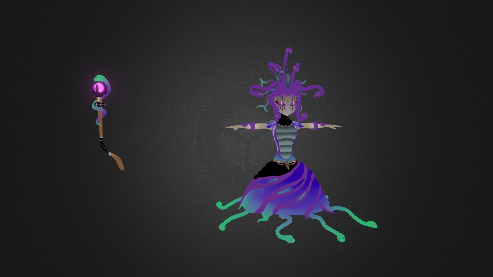 Snake Game Boss for mobile Game - Buy Royalty Free 3D model by Softmind ...