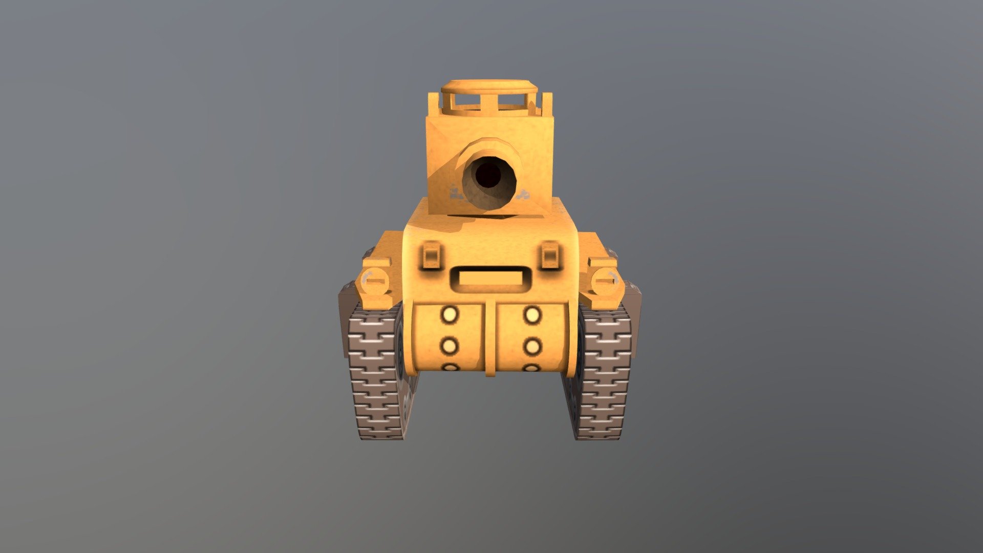 Low Poly Tank - 3D model by Kyle98 [05df7b4] - Sketchfab