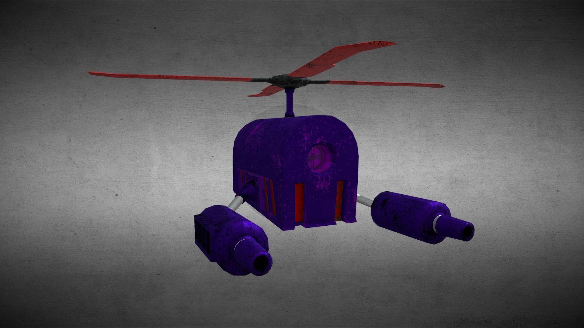 CyberPunk Helicopter - Download Free 3D model by Ethica [05e2947 ...