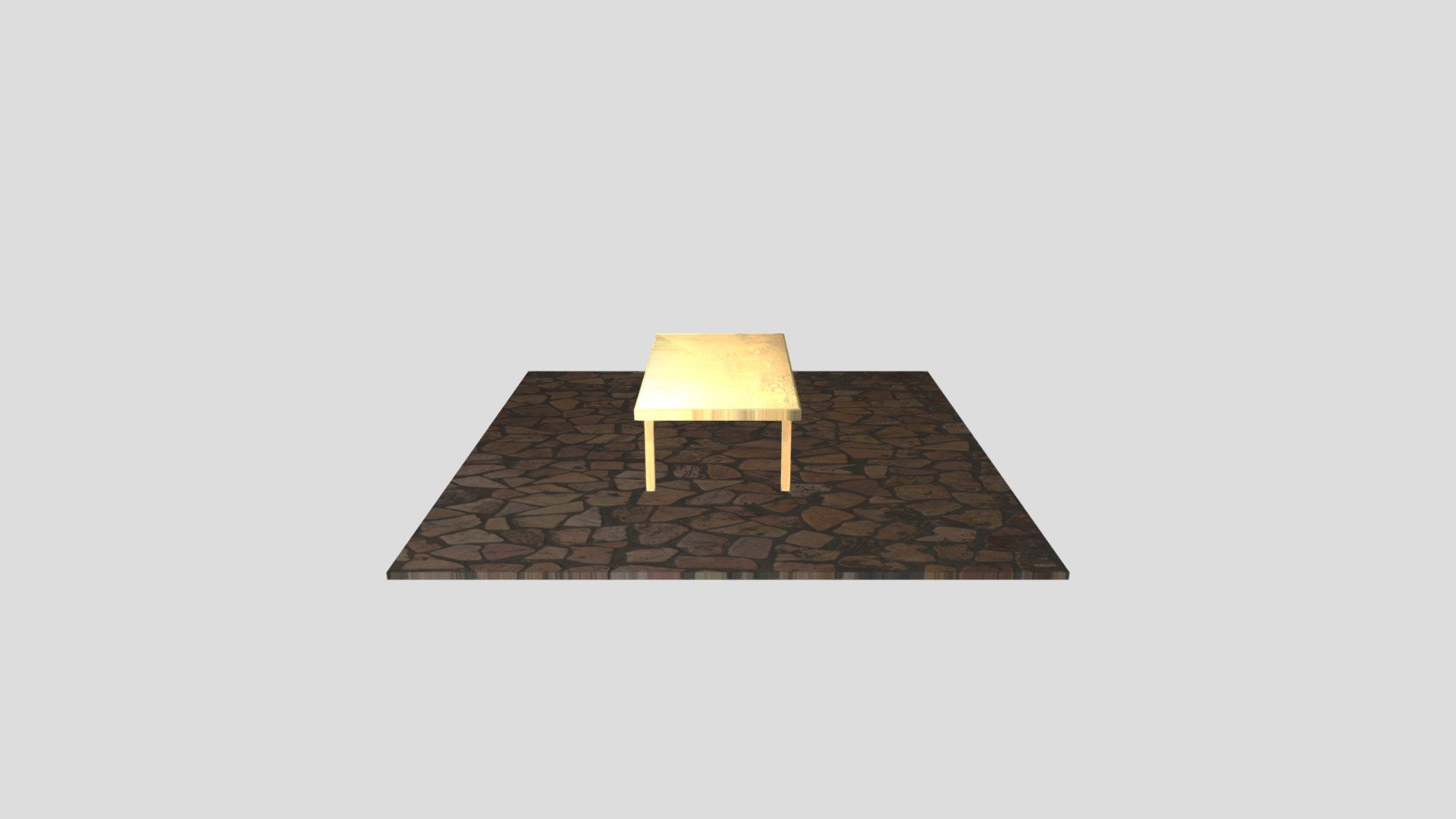 Desk With A Floor - Download Free 3D model by Afrasiab Mahdi ...
