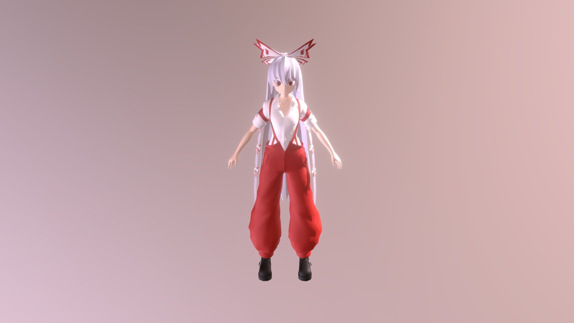 Mokou - 3D model by Aenigma [05e3dcf] - Sketchfab