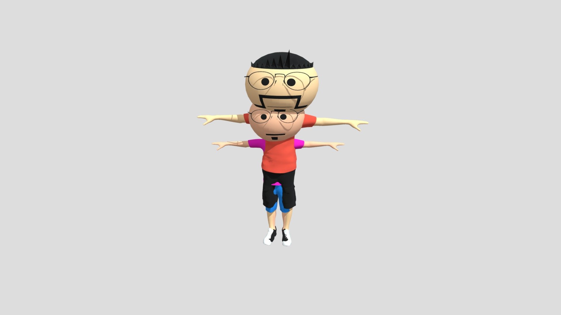 Gulli bulli cartoon 3d carecter - Download Free 3D model by ...