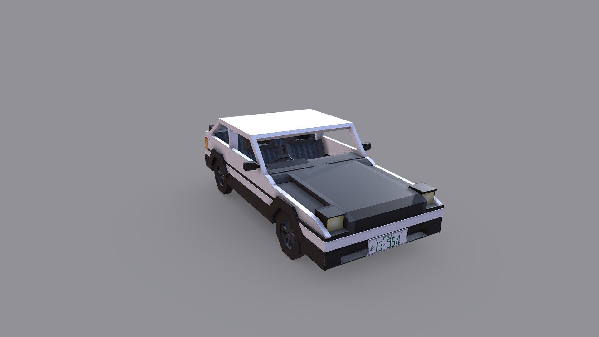 Toyota AE86 Behavior Pack for Minecraft Bedrock - 3D model by Luitzen ...