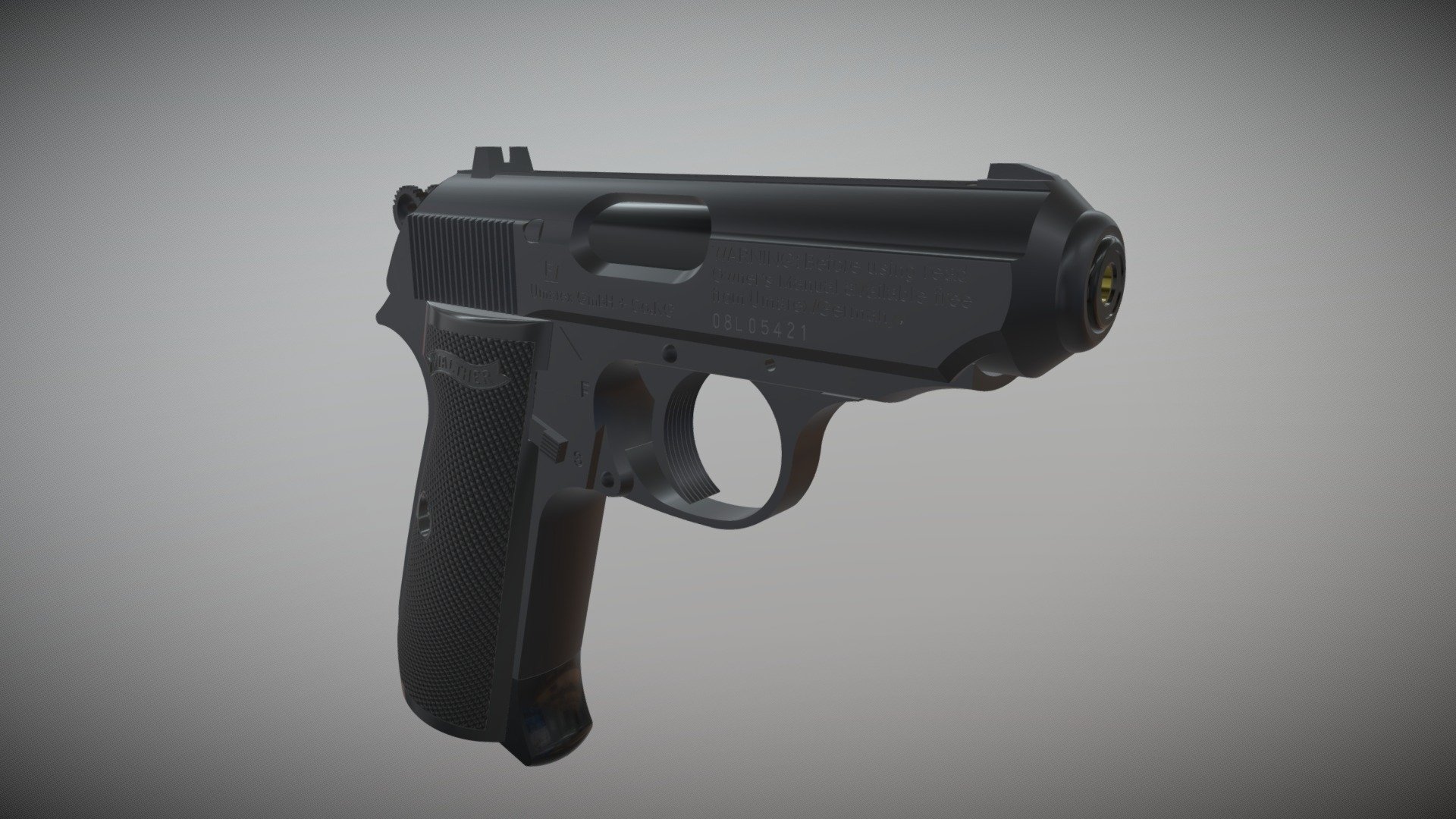 Walther-Umarex ppks Air gun pistol - 3D model by OLfreebond [05e50d7 ...