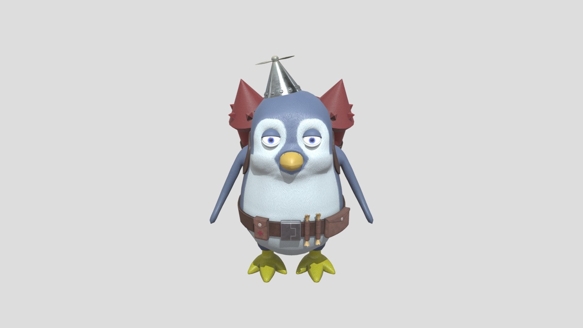 Rocket Penguin - 3D model by sebastianfacundo2019 [05e7434] - Sketchfab