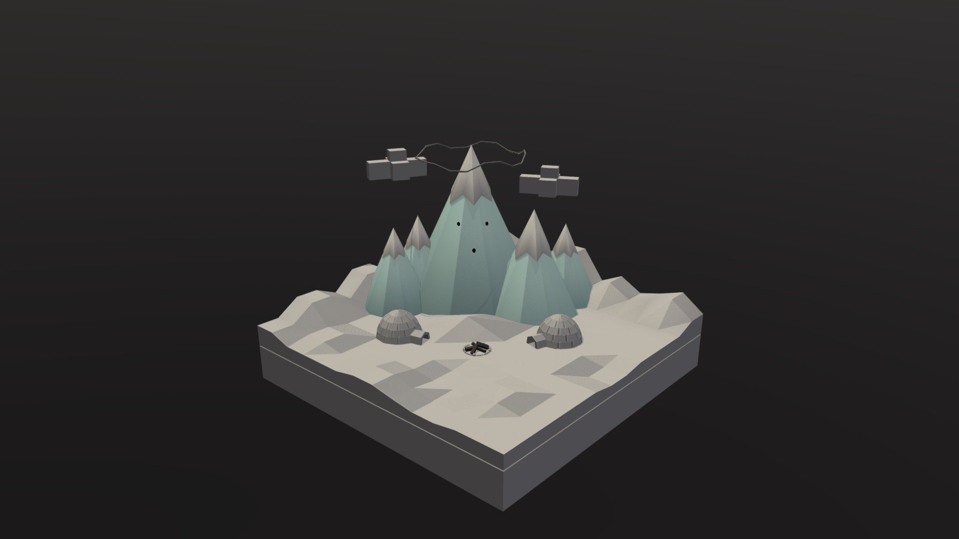 Arctic Environment - 3D model by Ttxy [05e76fe] - Sketchfab