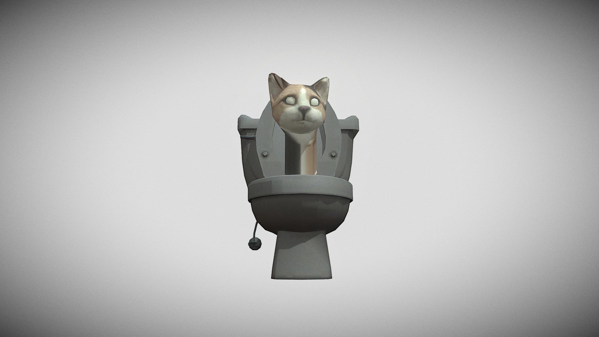 Cat_skibiditoilet_2.0 - Download Free 3D model by SwRasKyy [05eab80] - Sketchfab