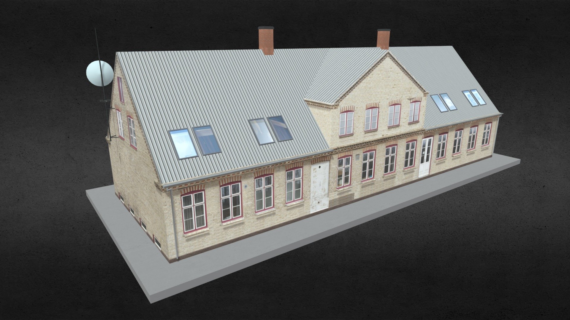 European Building 14 - 3D model by nuralam018 [05eaf3f] - Sketchfab