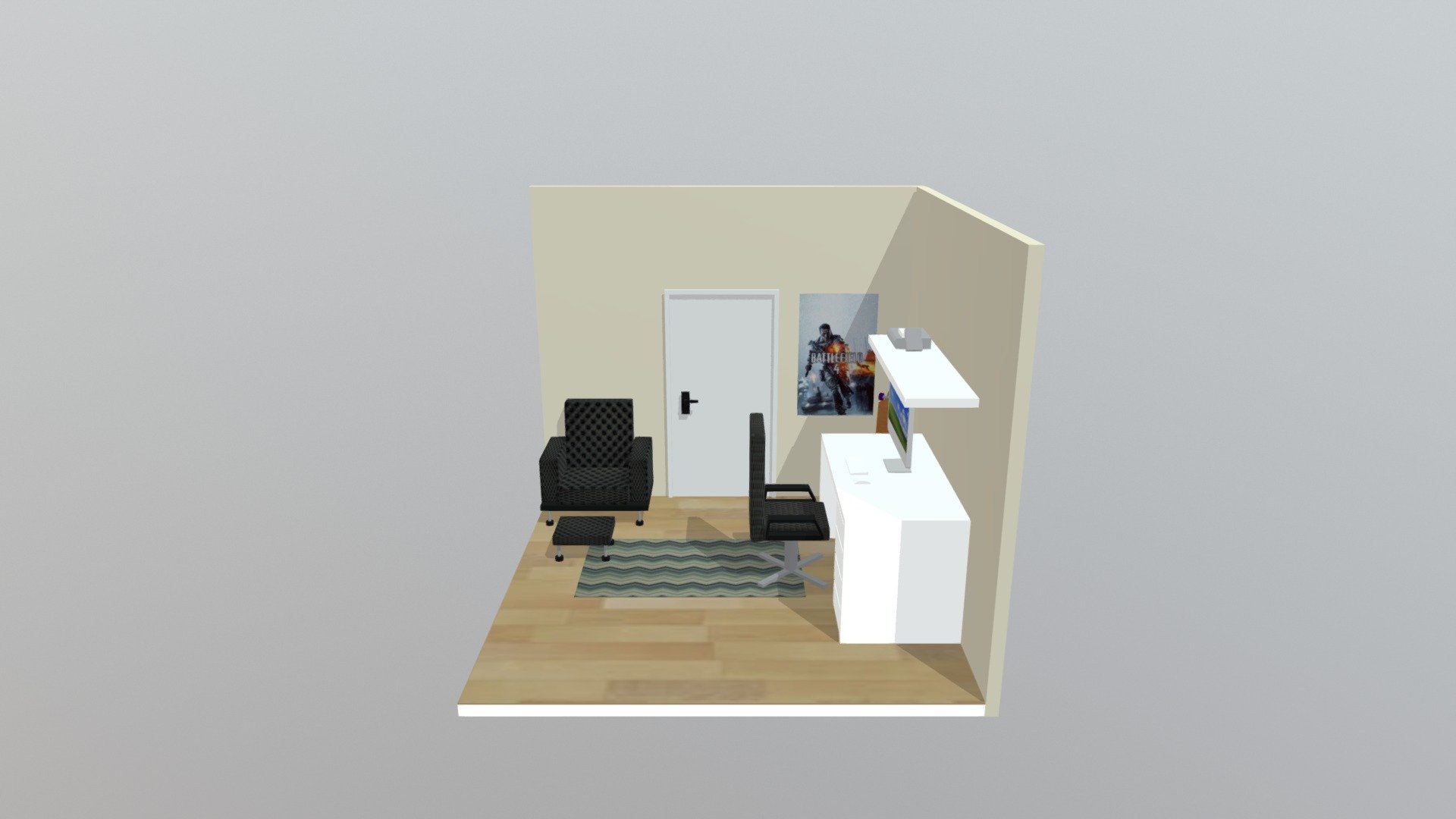 Quarto - 3D model by RafaelChen [05eb02f] - Sketchfab