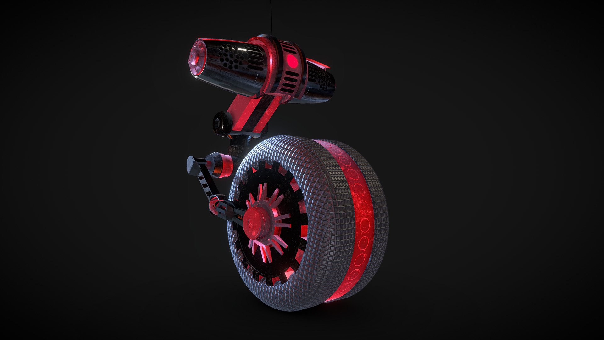 Riding Robot [Texturing Challenge] - 3D model by est.laura.pulido ...