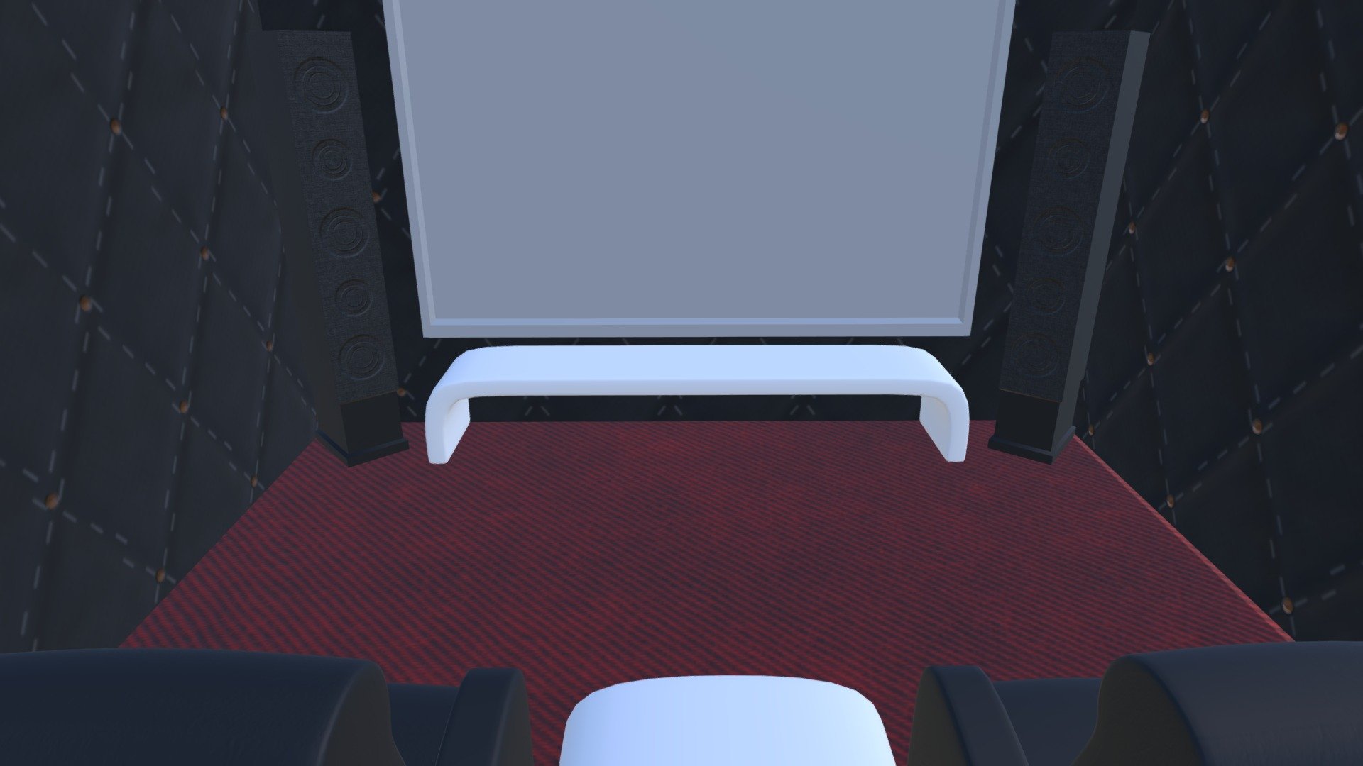 movie room - Download Free 3D model by kitDD [05eedd4] - Sketchfab