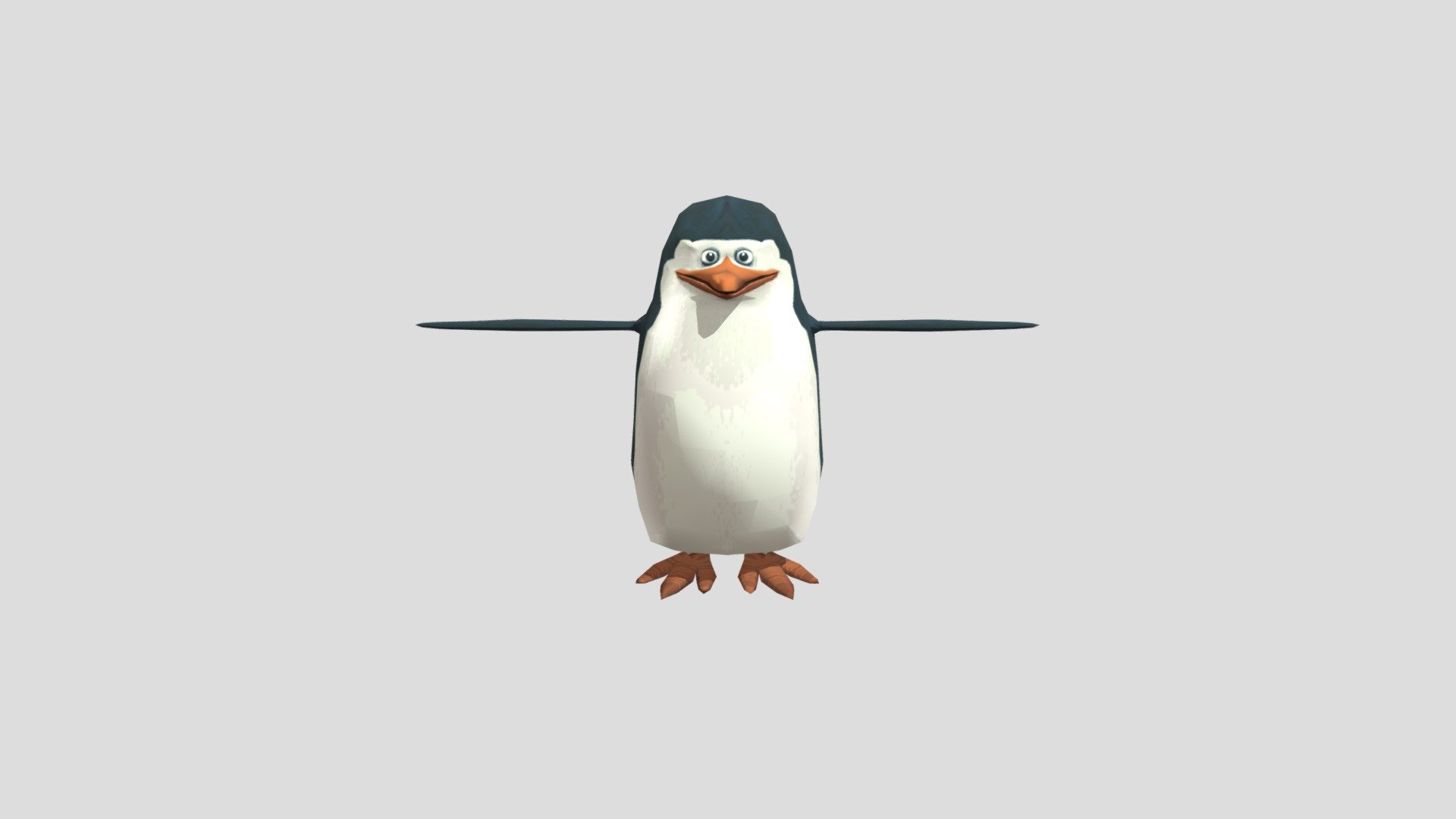 Madagascar - Skipper - Download Free 3D model by 3D by Renato ...