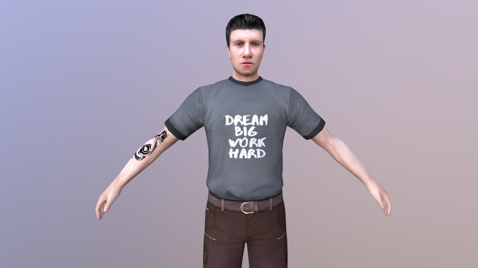 MAN 13 -WITH 250 ANIMATIONS - Buy Royalty Free 3D model by jasirkt ...