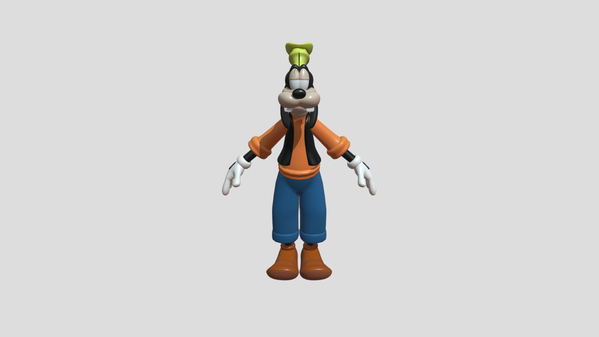 Goofy - 3D model by mustafatylan68 [05f09d2] - Sketchfab