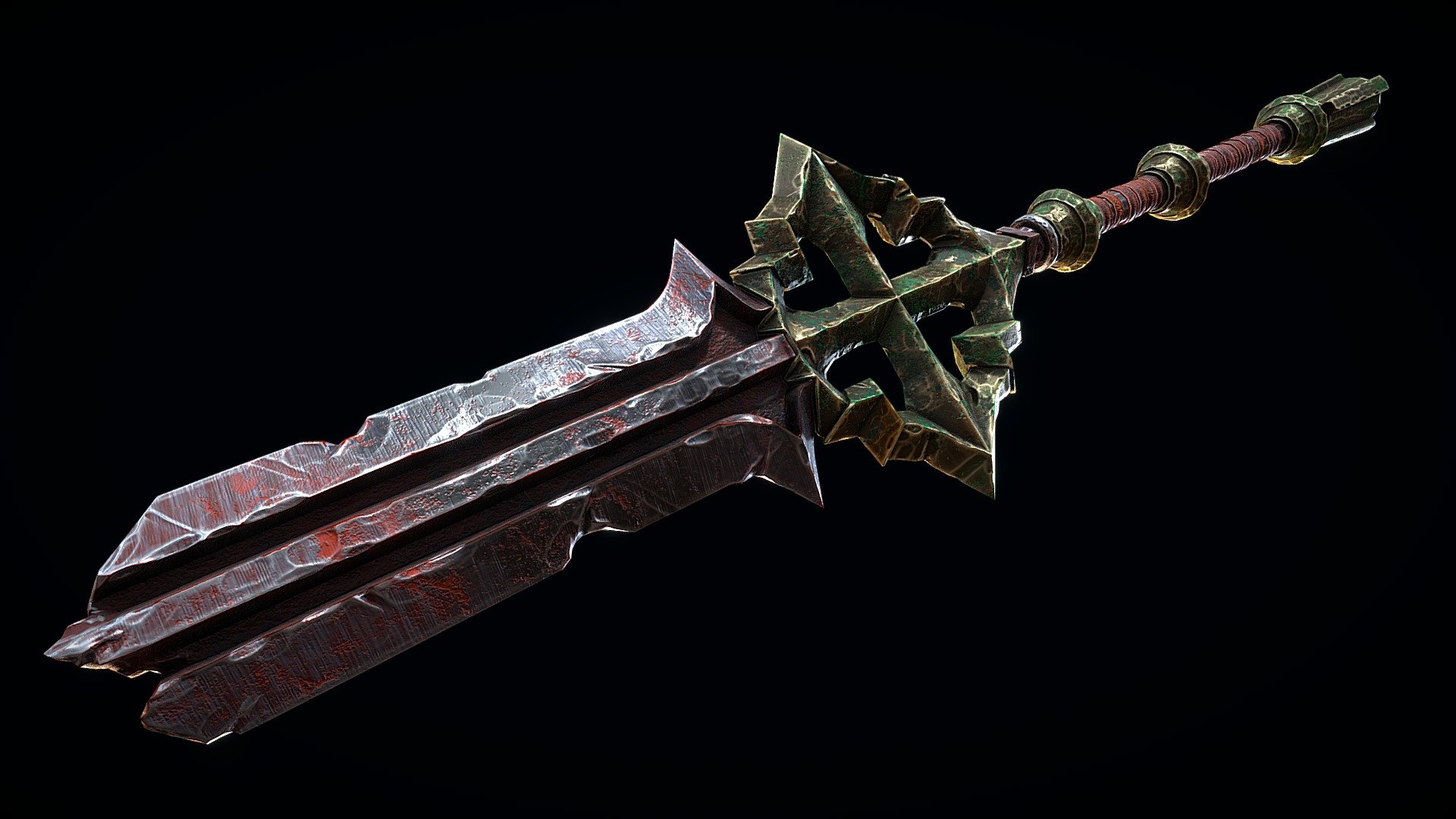 Broken Hero Sword - Buy Royalty Free 3D model by CGnewbie [05f3094 ...
