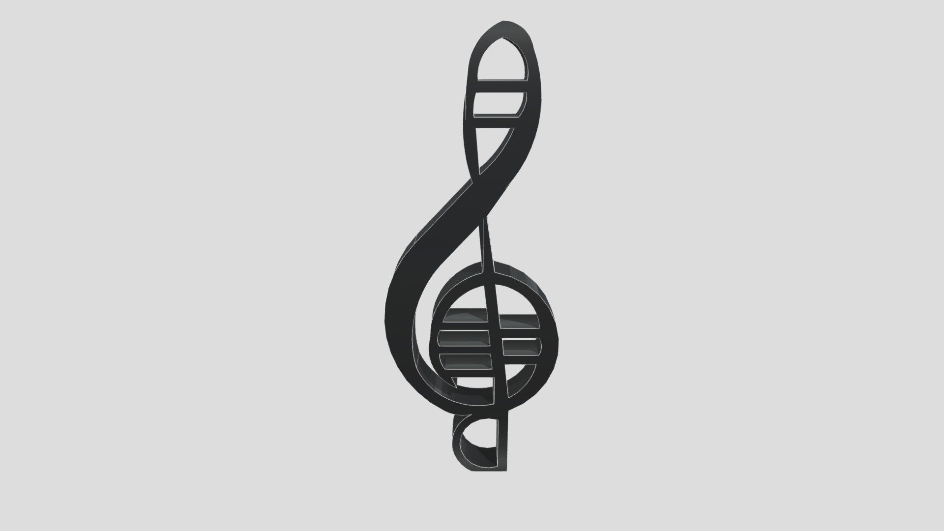 Music Clef Bookshelf - Download Free 3D model by shirlanne [05f42cb ...