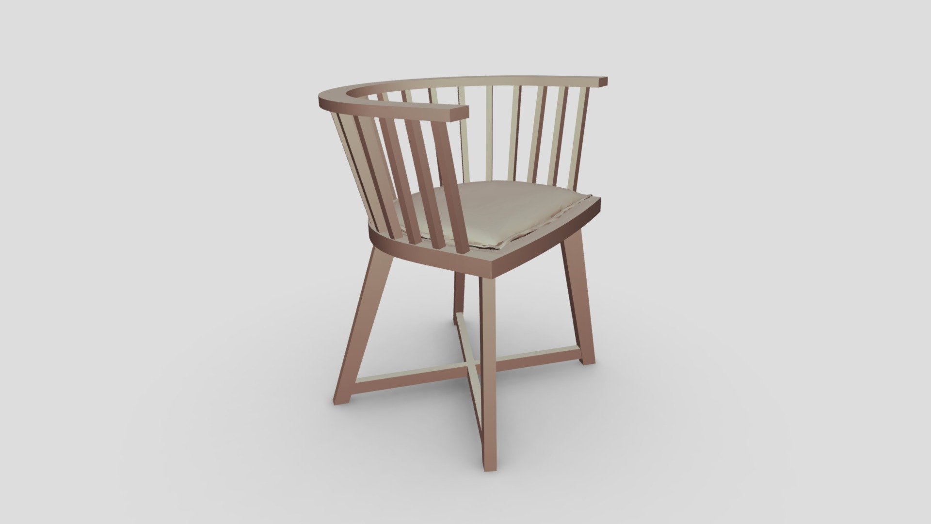 Dining Chair - 3D model by anterior design (@anteriordesign) [05f47c5 ...