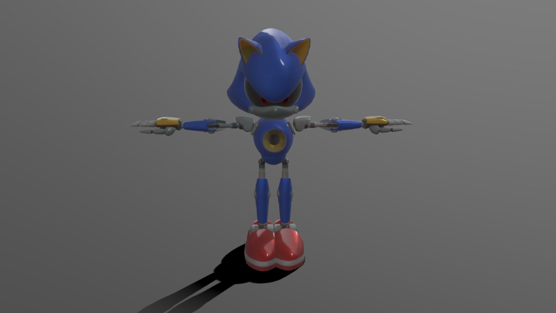 CODENAME : METAL SONIC - Download Free 3D model by Sa2 Hedgehog (@erik ...