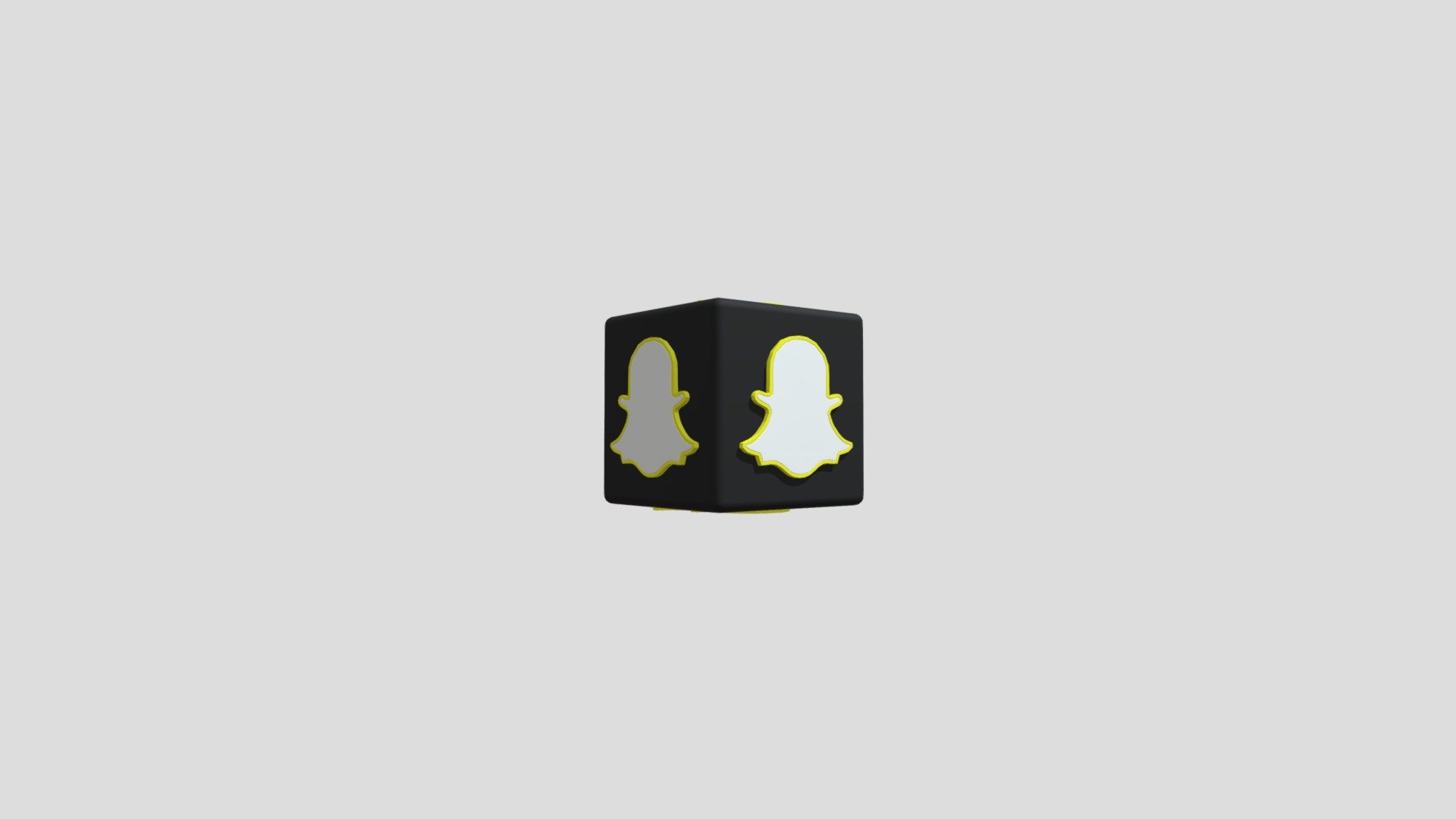 Snapchat-cube-animated - Download Free 3D model by Urijah518 ...