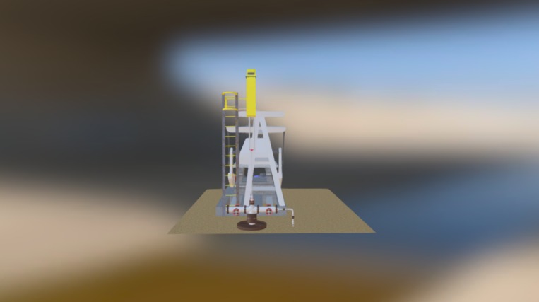 Oil & Rig - 3D model by Virtual Reality (@simulanis) [05f8658] - Sketchfab