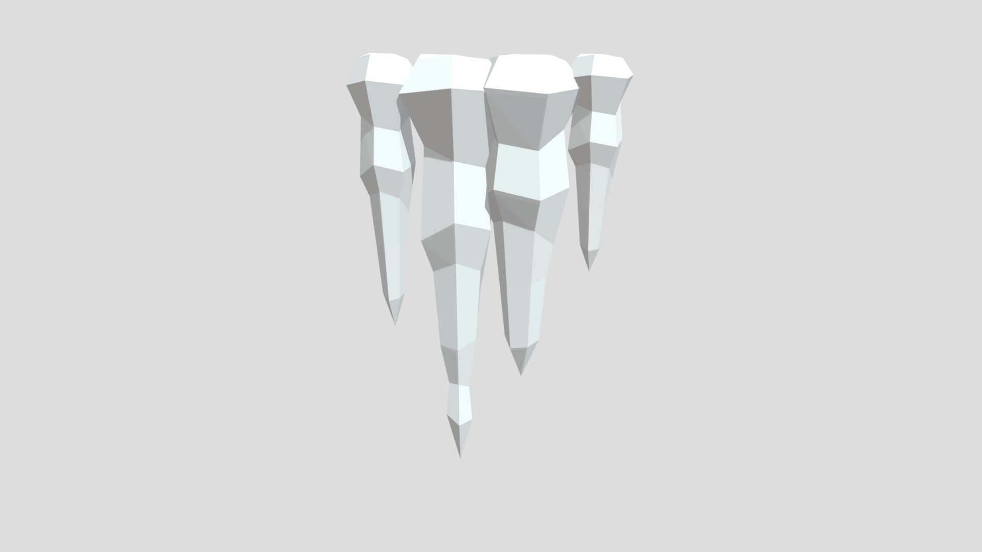 Icicle from Poly by Google - Download Free 3D model by IronEqual (@ie ...