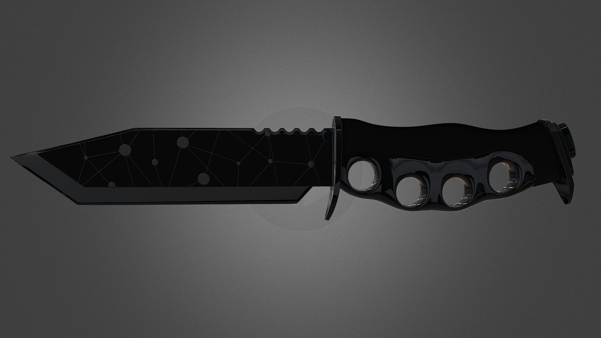 Harbinger Knife | BLACKchain - 3D model by vdhun94 [05fcad3] - Sketchfab