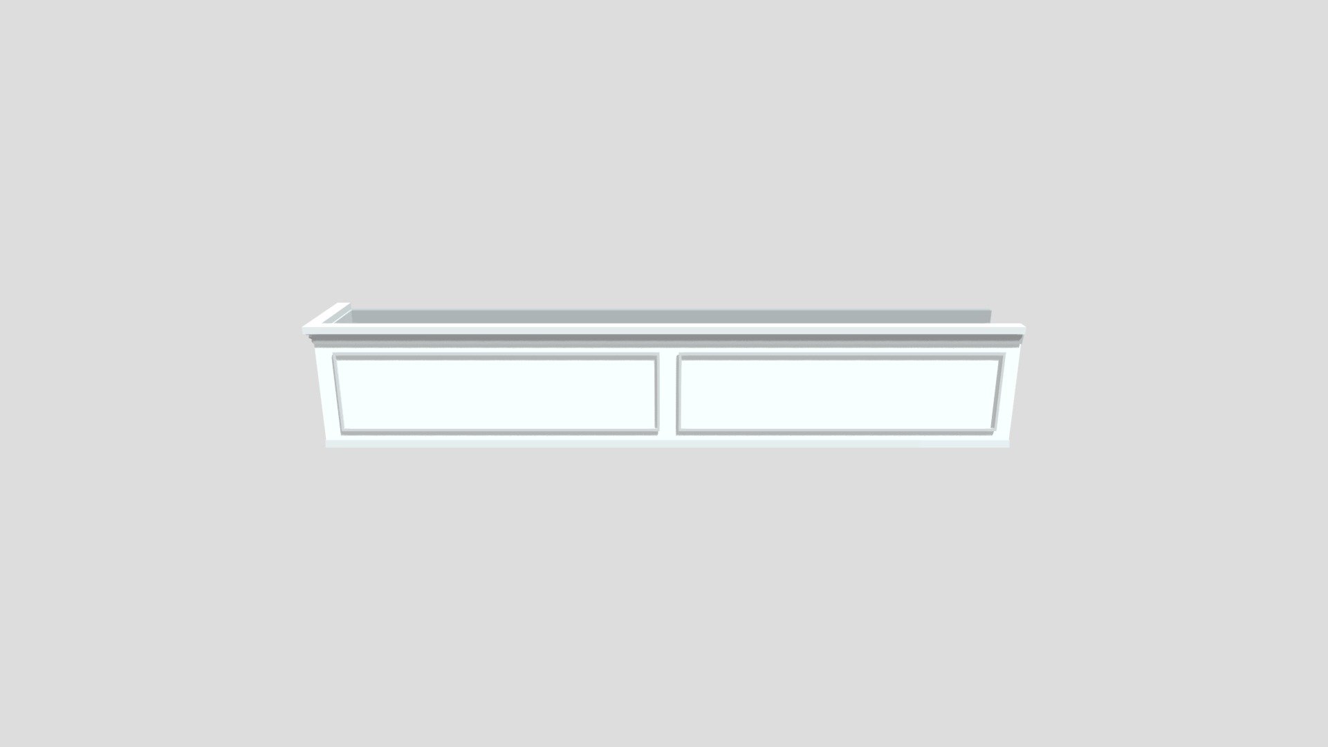 Window Flower Box 02 - Download Free 3D model by hiredweapon [05fcca4 ...