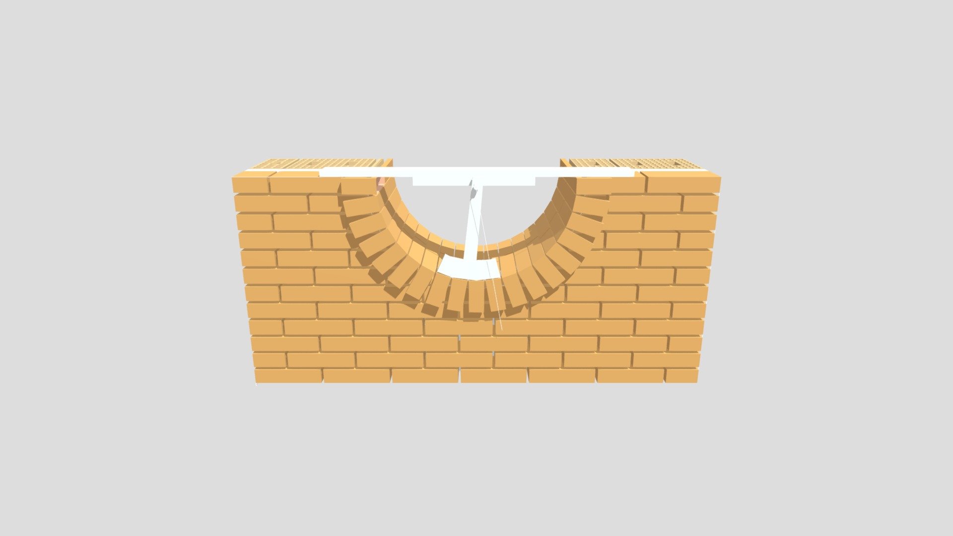 Muro Con Arco Rovescio - 3D model by gazmendllanaj [05fd04d] - Sketchfab