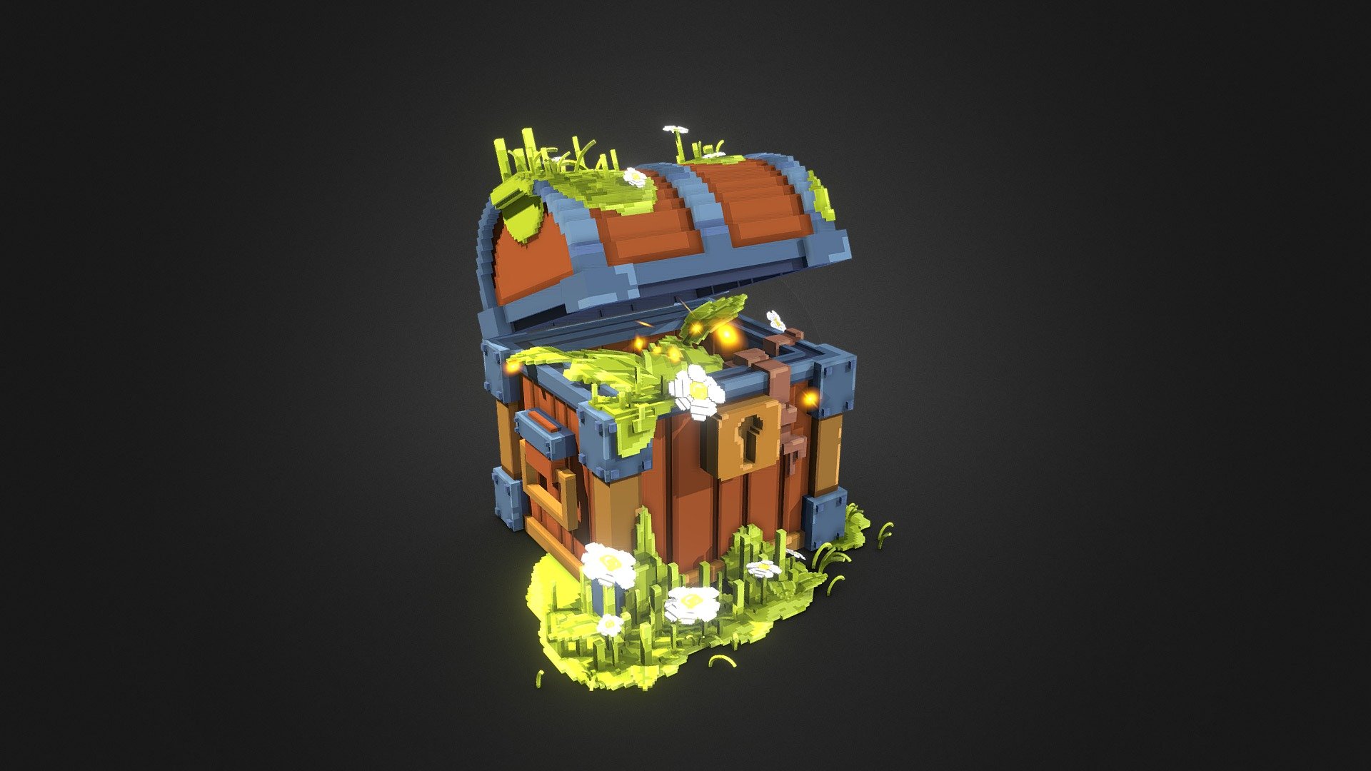 Loot chest #1 - 3D model by EXM (@exm59) [05fd9ae] - Sketchfab