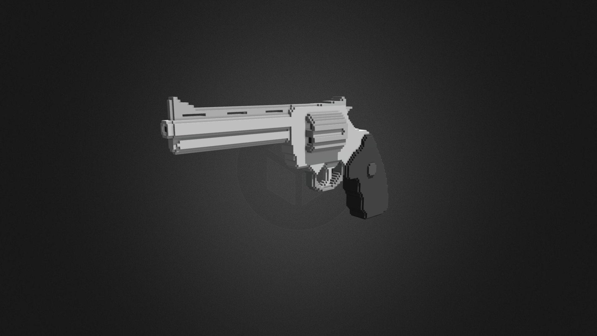 .44 Magnum Revolver - 3D model by aDrew (@DrewMagic21) [0600a7e ...