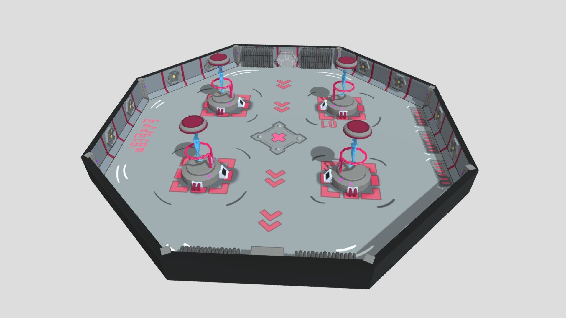 Combat Room 09 - Download Free 3D model by farreraspol (@Pol.Farreras ...
