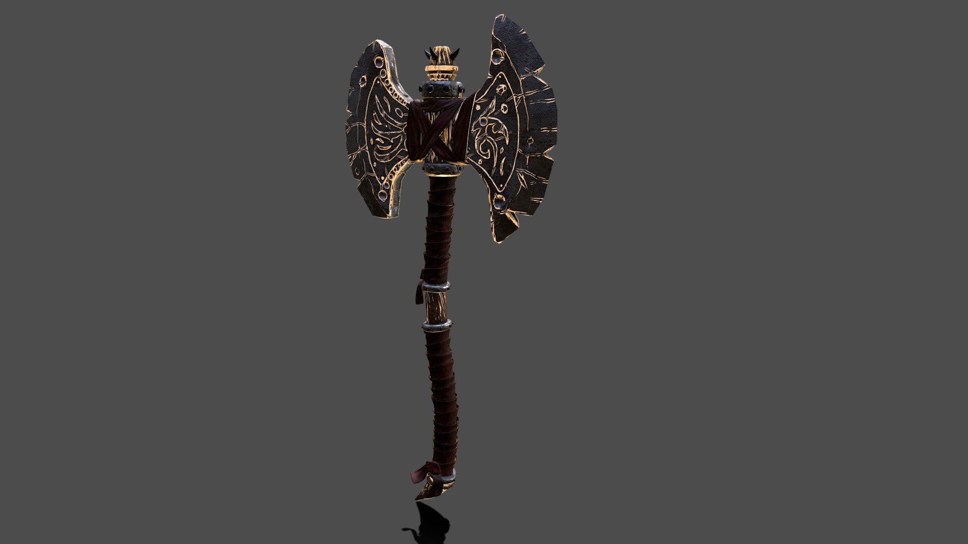Stylized Energy Axe - 3D model by Kish San (@kishsan) [0605122] - Sketchfab