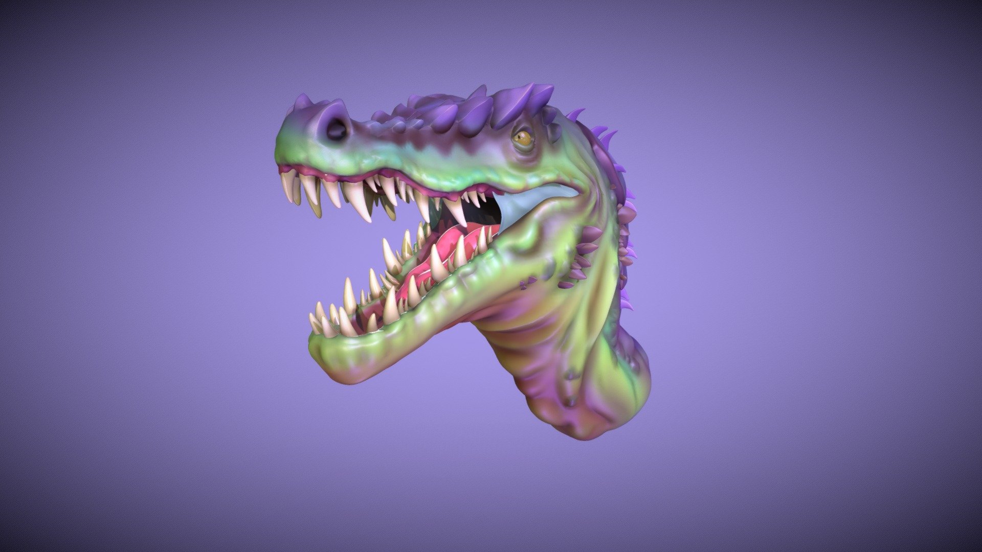 Spinosaurus - Sculpt - Download Free 3D model by Maarten Leys ...