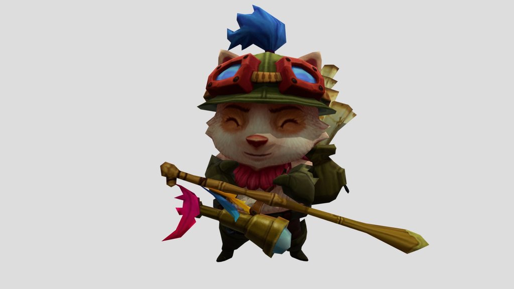 League of Legends rigged with animations - A 3D model collection by ...