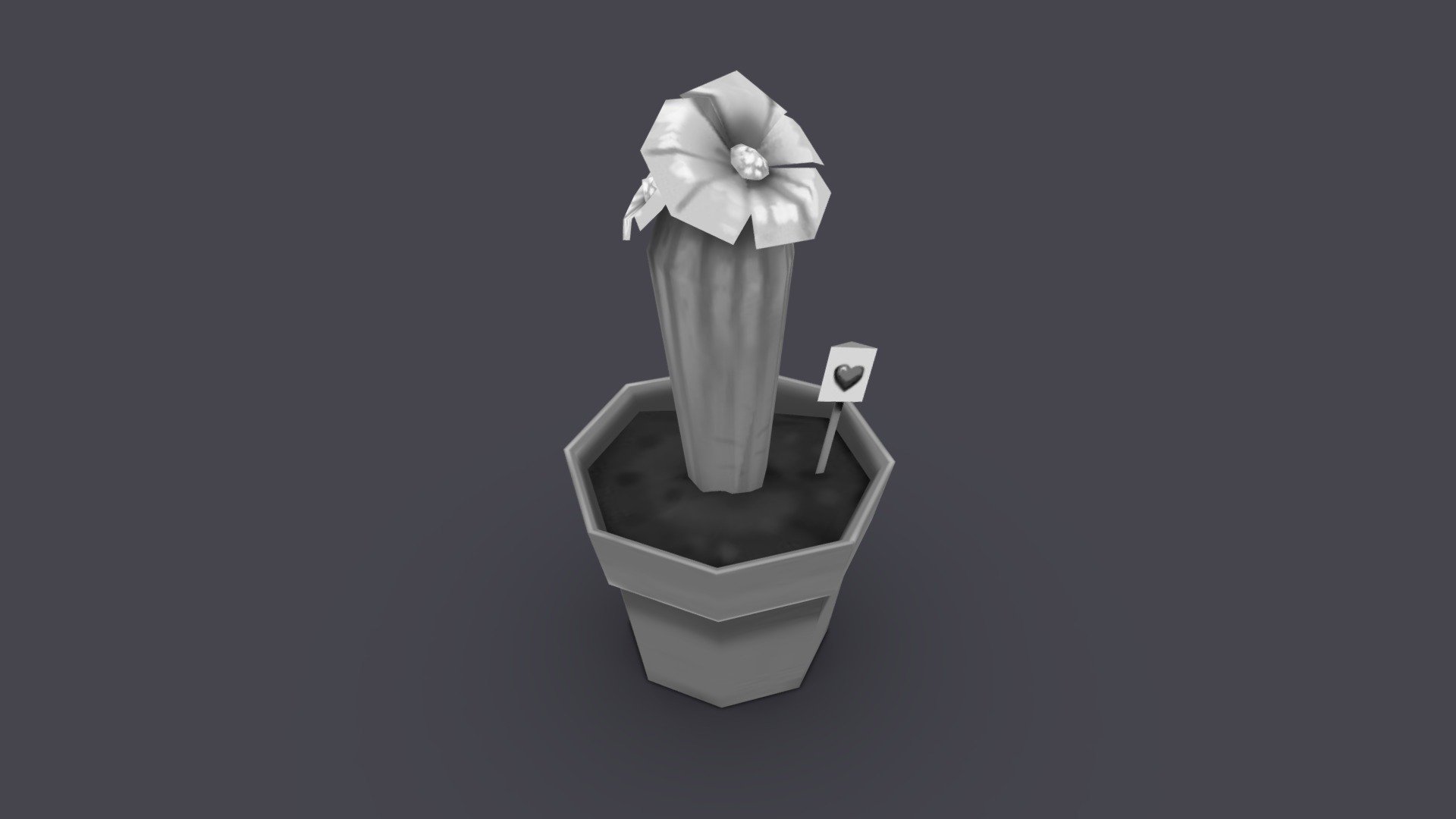 Potted Plant - Household Props #26 - 3D model by plasmaernst [0605ea9 ...