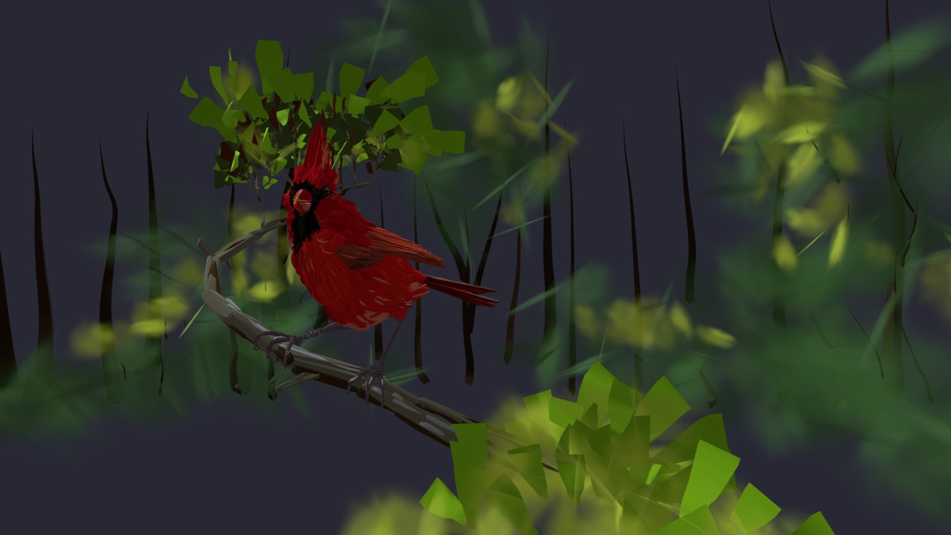 Heart of the Cardinal - Download Free 3D model by lestersculpt [060645a ...