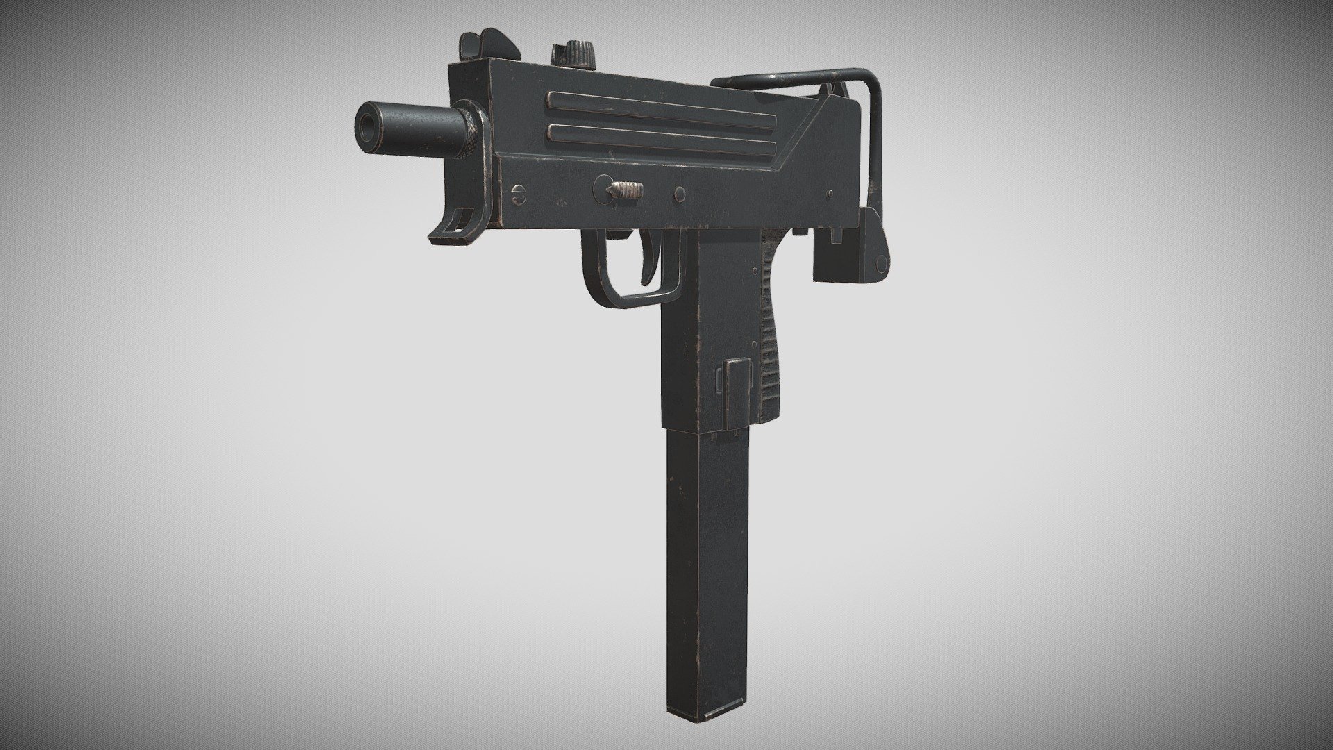 Ingram MAC-10 - Download Free 3D model by Rouker [0606820] - Sketchfab