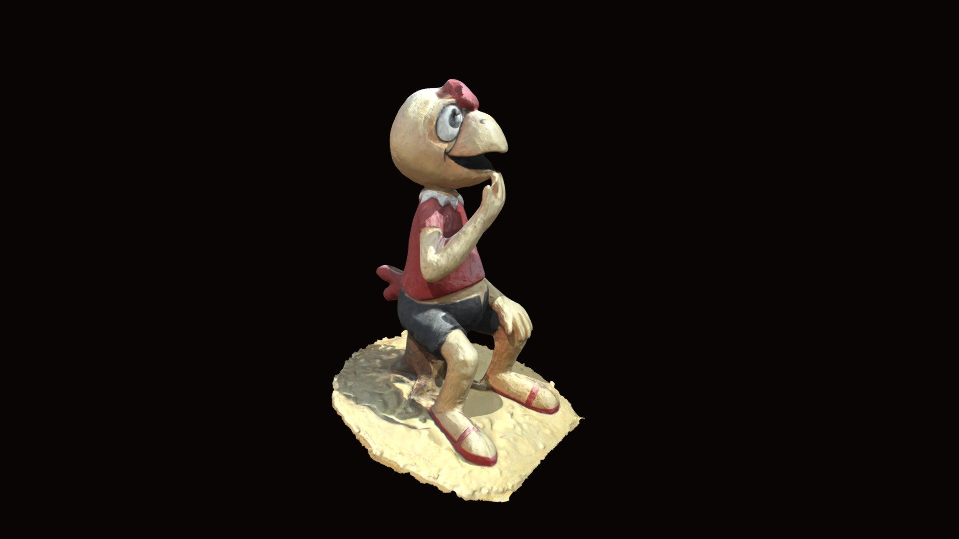 Coné, Chilean Comic - Buy Royalty Free 3D model by terradatos [0607f1b ...