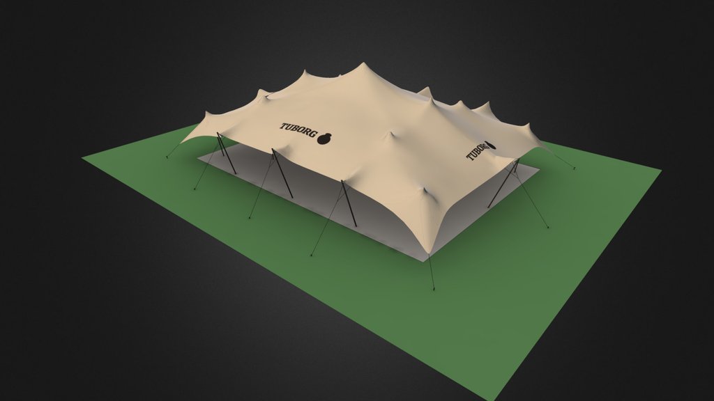 Stretch Tents - A 3D model collection by stretch structures ...