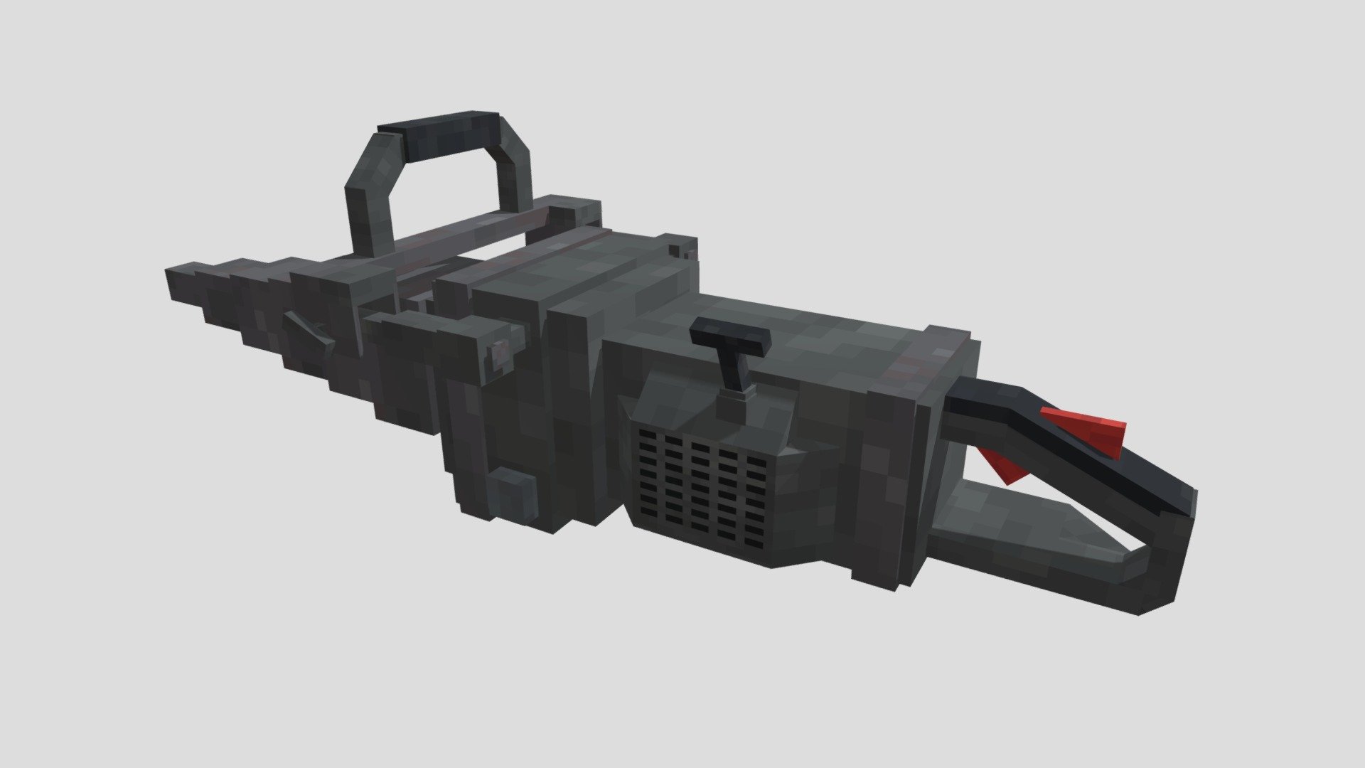 Minecraft - Minigun Drill - 3D model by BartekBW (@rojdanbw) [0608cce ...
