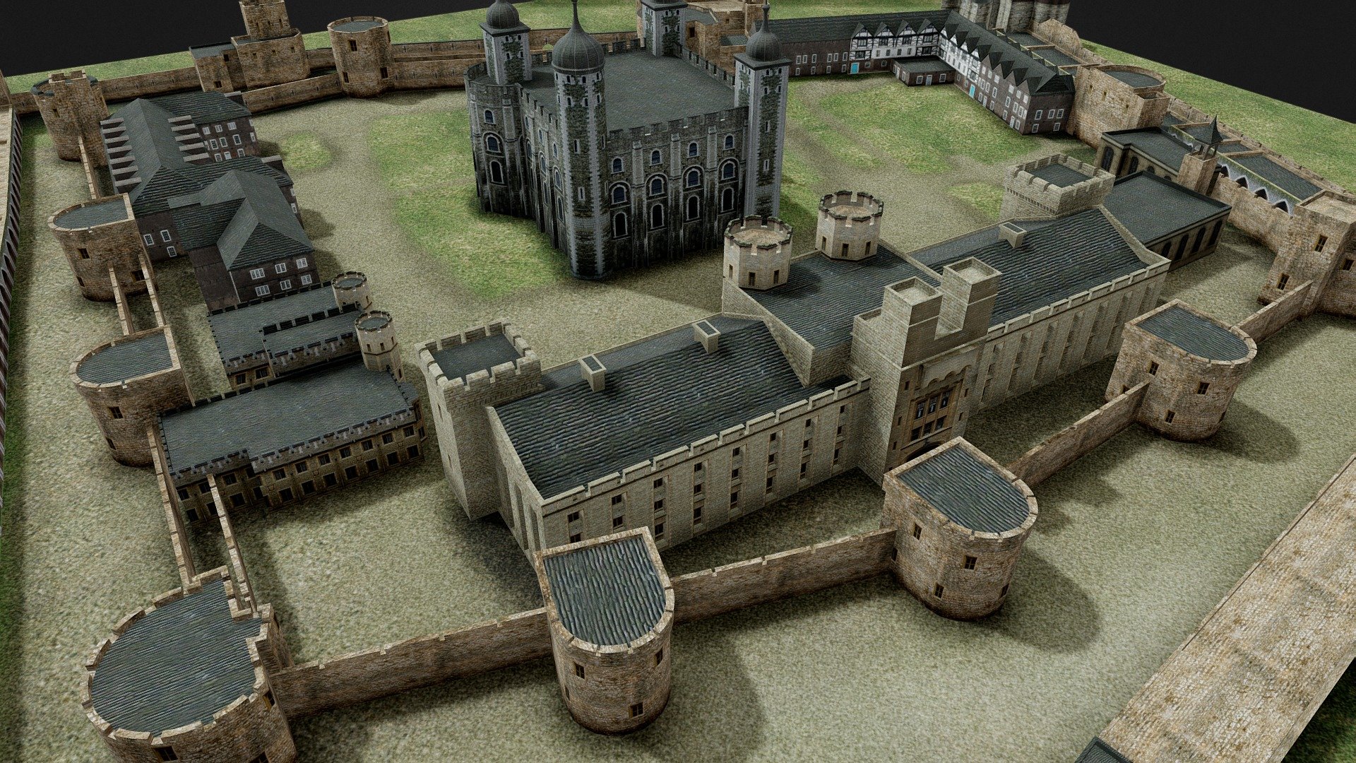 Tower Of London_FBX - Buy Royalty Free 3D model by Giimann [060a876 ...