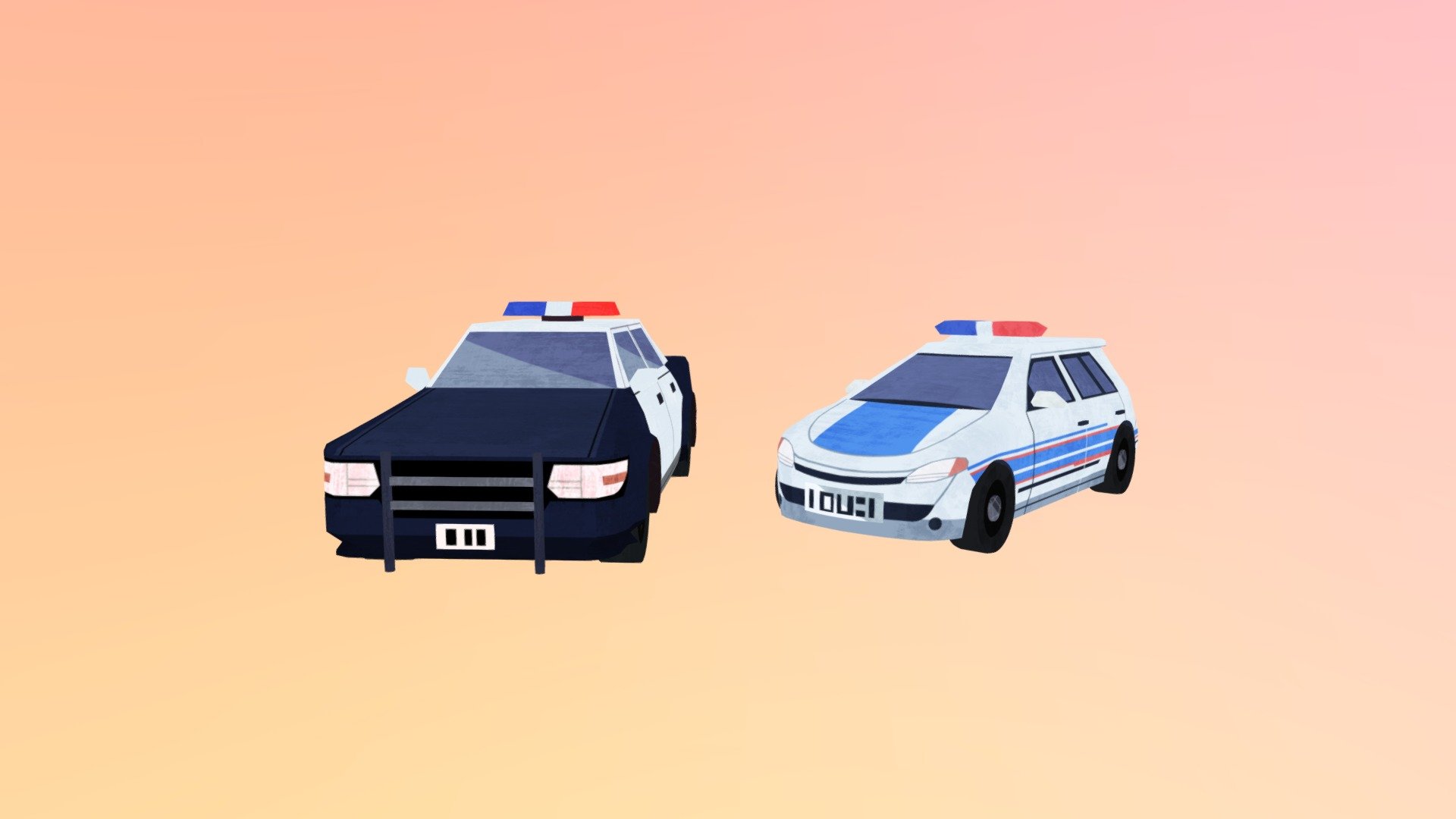 CSD_Police_Cars - 3D model by Alex Borjas (@alexborjas) [060a88e ...