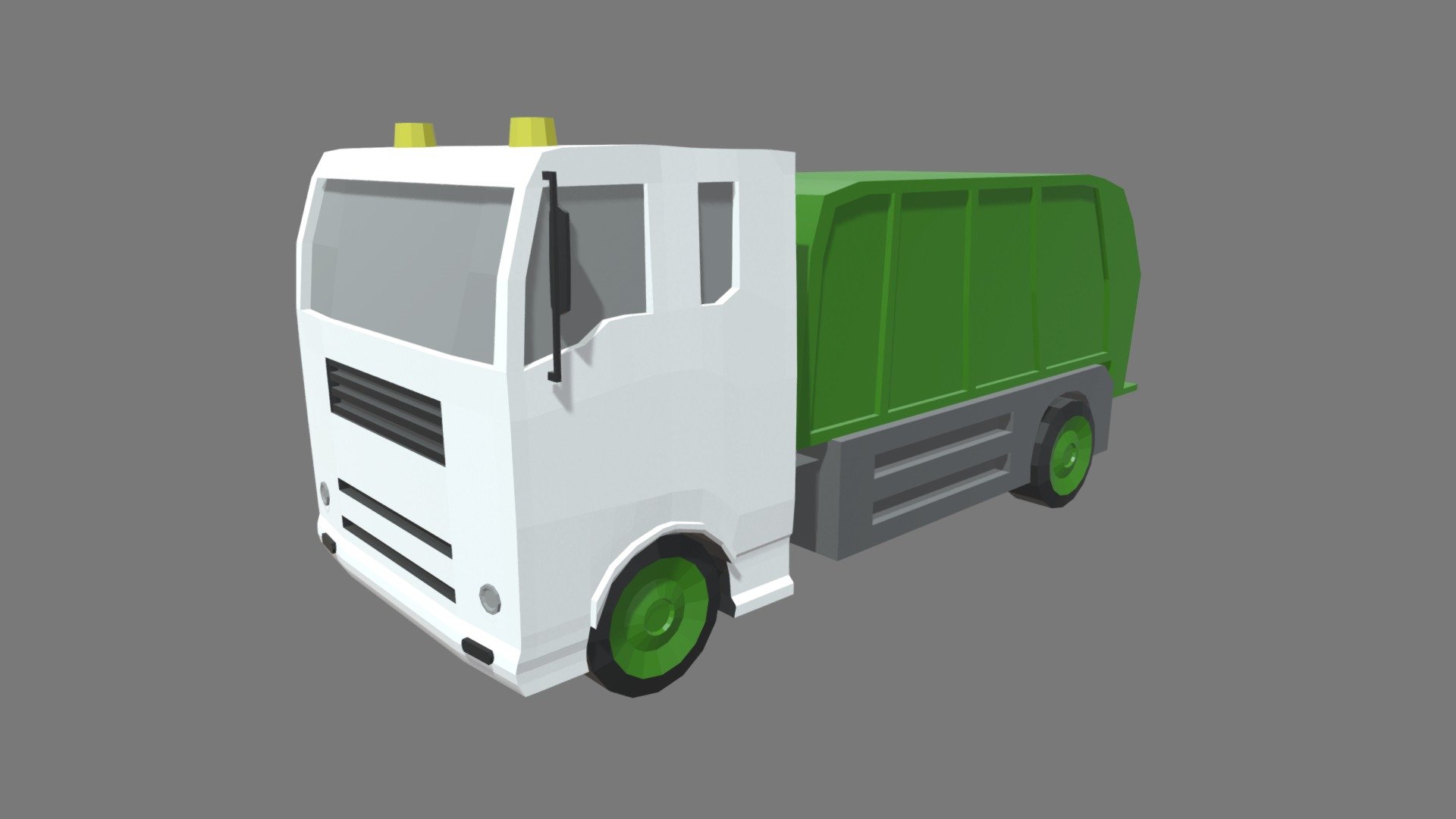 Low Poly Garbage Truck 01 - Buy Royalty Free 3D model by ViperJr3D ...